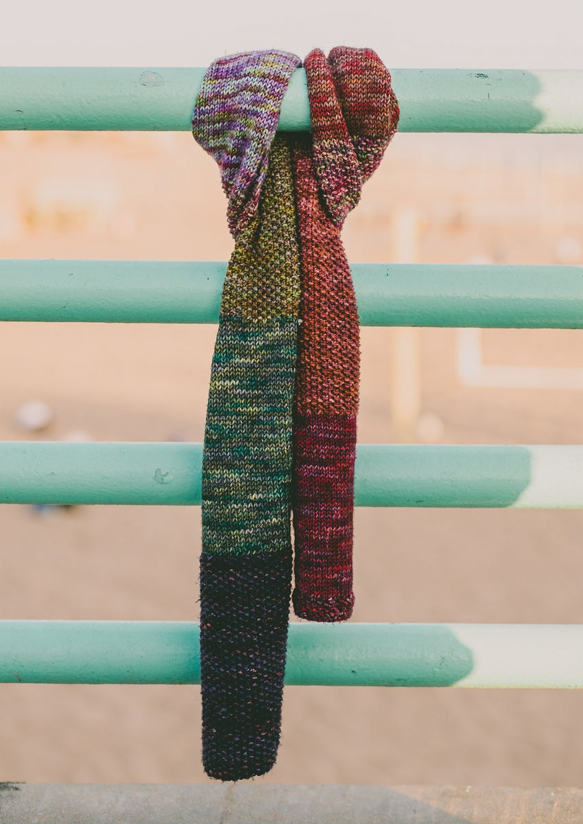 Easy Seed and Stockinet Scarf Pattern– Jennifer Knits